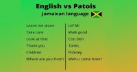 Understand Jamaican Patois as a Native English Speaker | Jamaican ...