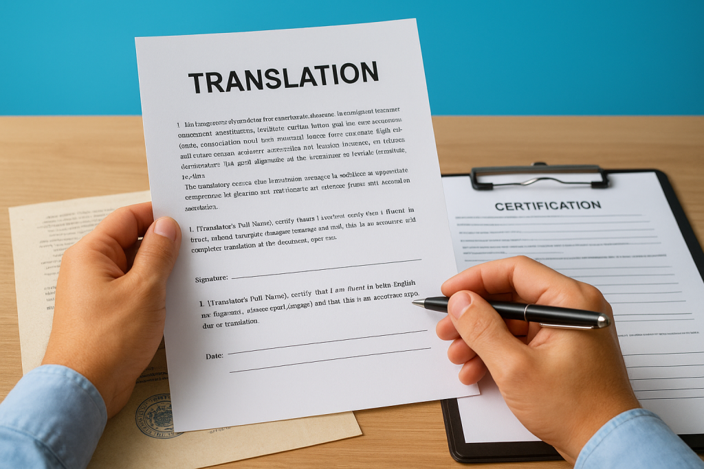 USCIS Translation Requirements: How to Certify and Submit - Language Unlimited