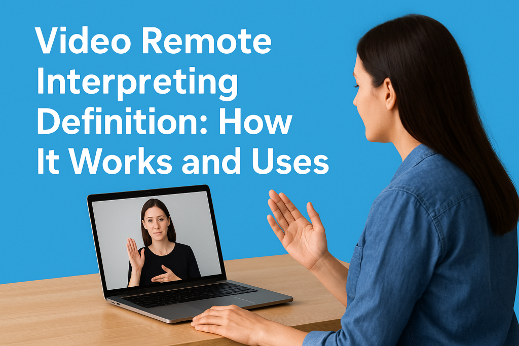 Video Remote Interpreting Definition: How It Works and Uses - Language ...