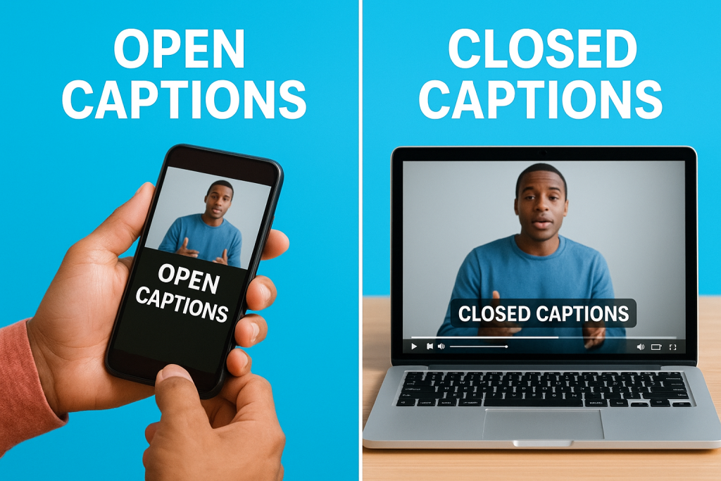 Open vs Closed Captions: Differences, Pros, Cons, and Uses - Language ...