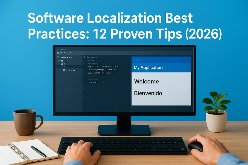 Software Localization Best Practices: 12 Proven Tips (2026) - Language ...