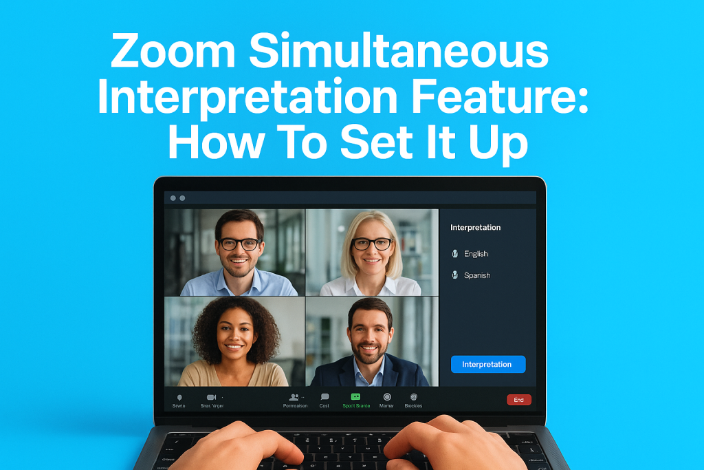 Zoom Simultaneous Interpretation Feature: How To Set It Up - Language ...